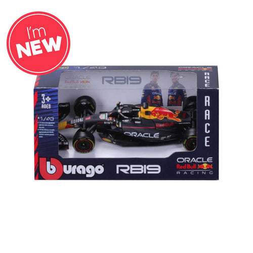 1:43 F1 Red Bull Racing RB19 2023 Perez In Dispenser - Zatu Games