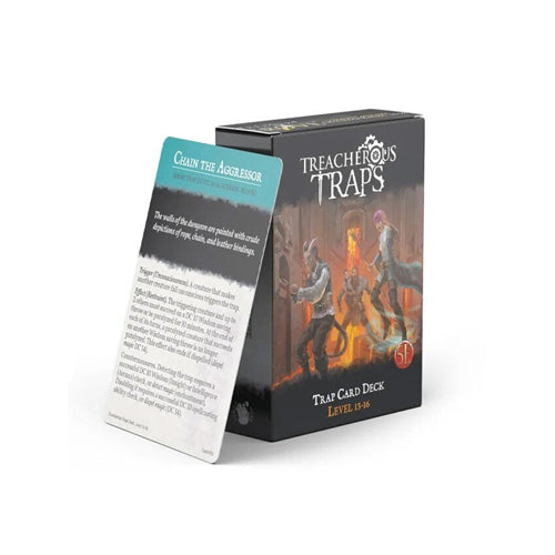 Dungeons & Dragons RPG: Treacherous Traps: CR 13-16 - Zatu Games