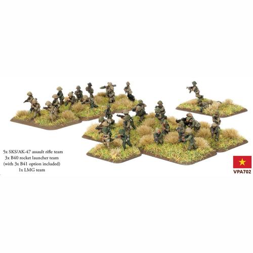 Flames of War : Peloton d'infanterie de l'APVN | Zatu Games