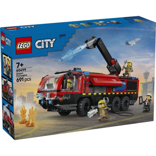 Lego City Les pompiers 60499 Le camion de pompiers d'aéroport | Zatu Games