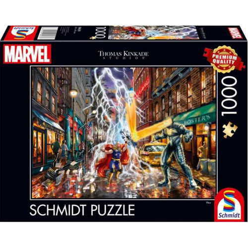 Thomas Kinkade: Marvel Thor Puzzle - 1000 Pieces - Zatu Games