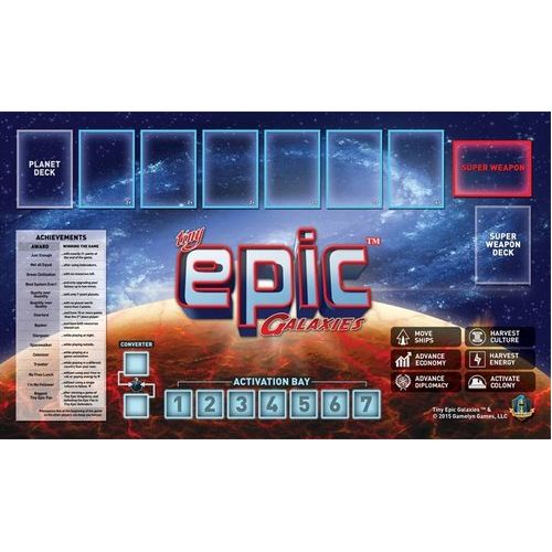 Tiny Epic Galaxies Game Mat | Zatu Games